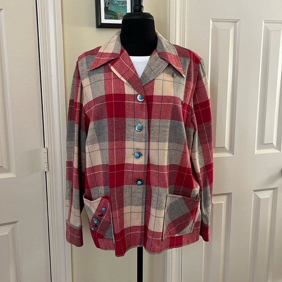 Pendleton | Jackets & Coats | Vintage Womens Pendleton 49er Shirt ...